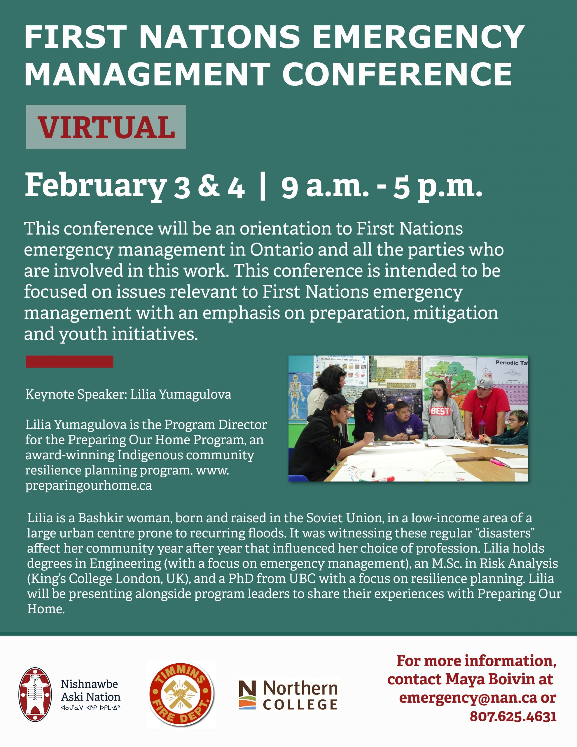 First Nations Emergency Management Conference - Nishnawbe Aski Nation