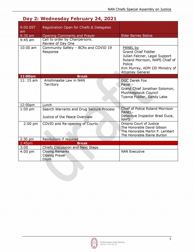 Special Chiefs Assembly on Justice in Partnership with NAPS & NAN Legal ...