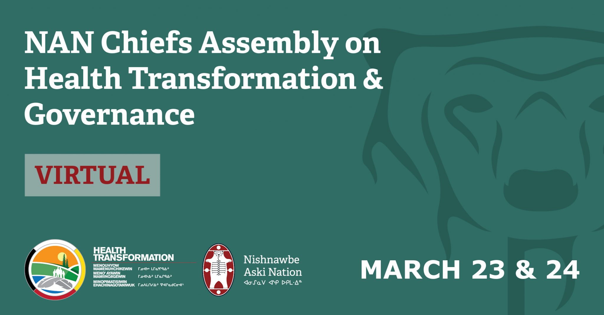 NAN Chiefs Assembly on Health Transformation & Governance - Nishnawbe ...