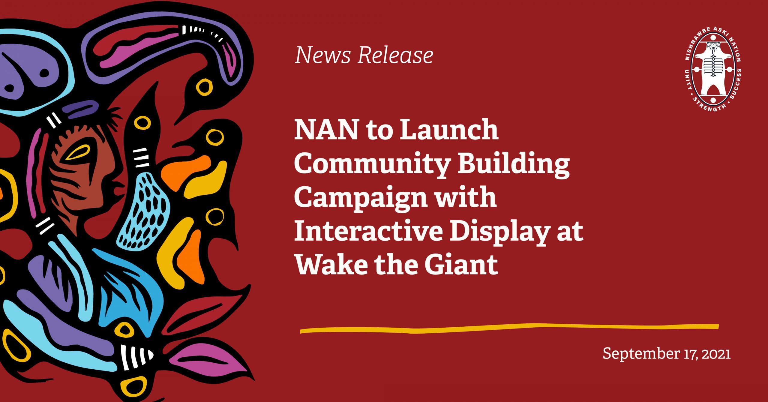 NAN to Launch Community Building Campaign with Interactive Display at ...