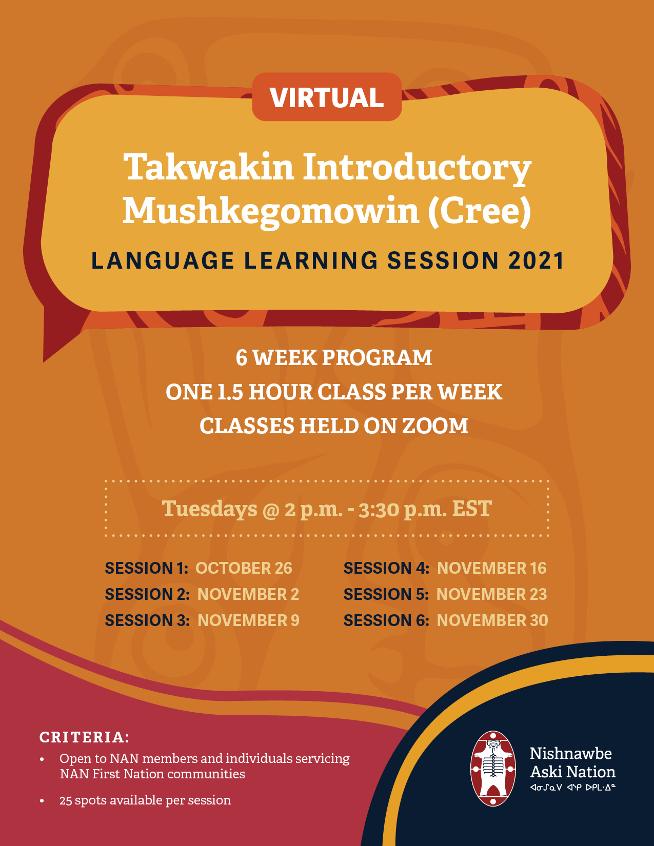 Takwaakin Introductory Anishininiimowin (Cree) Language Learning ...
