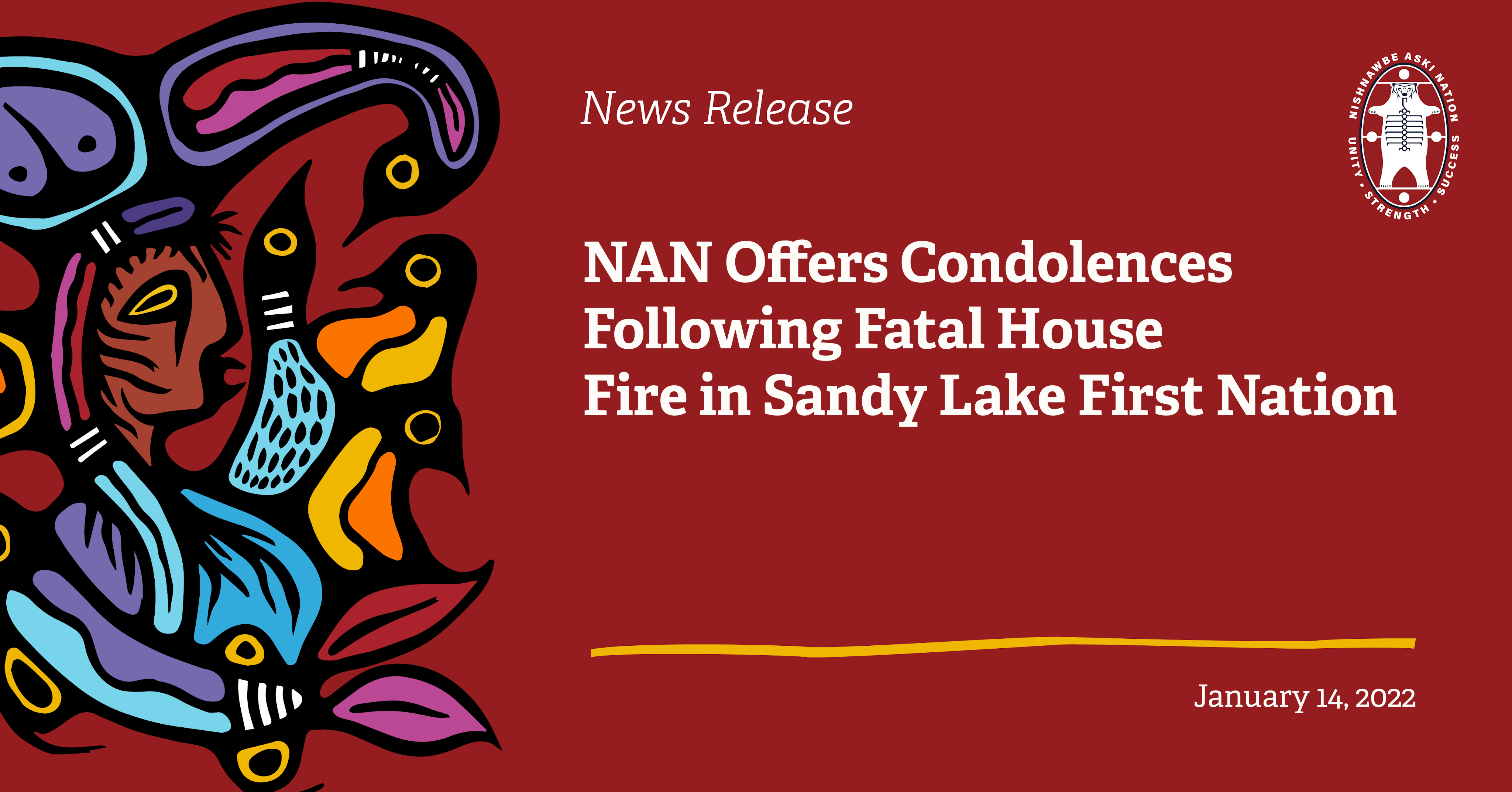 NAN Offers Condolences Following Fatal House Fire in Sandy Lake First ...
