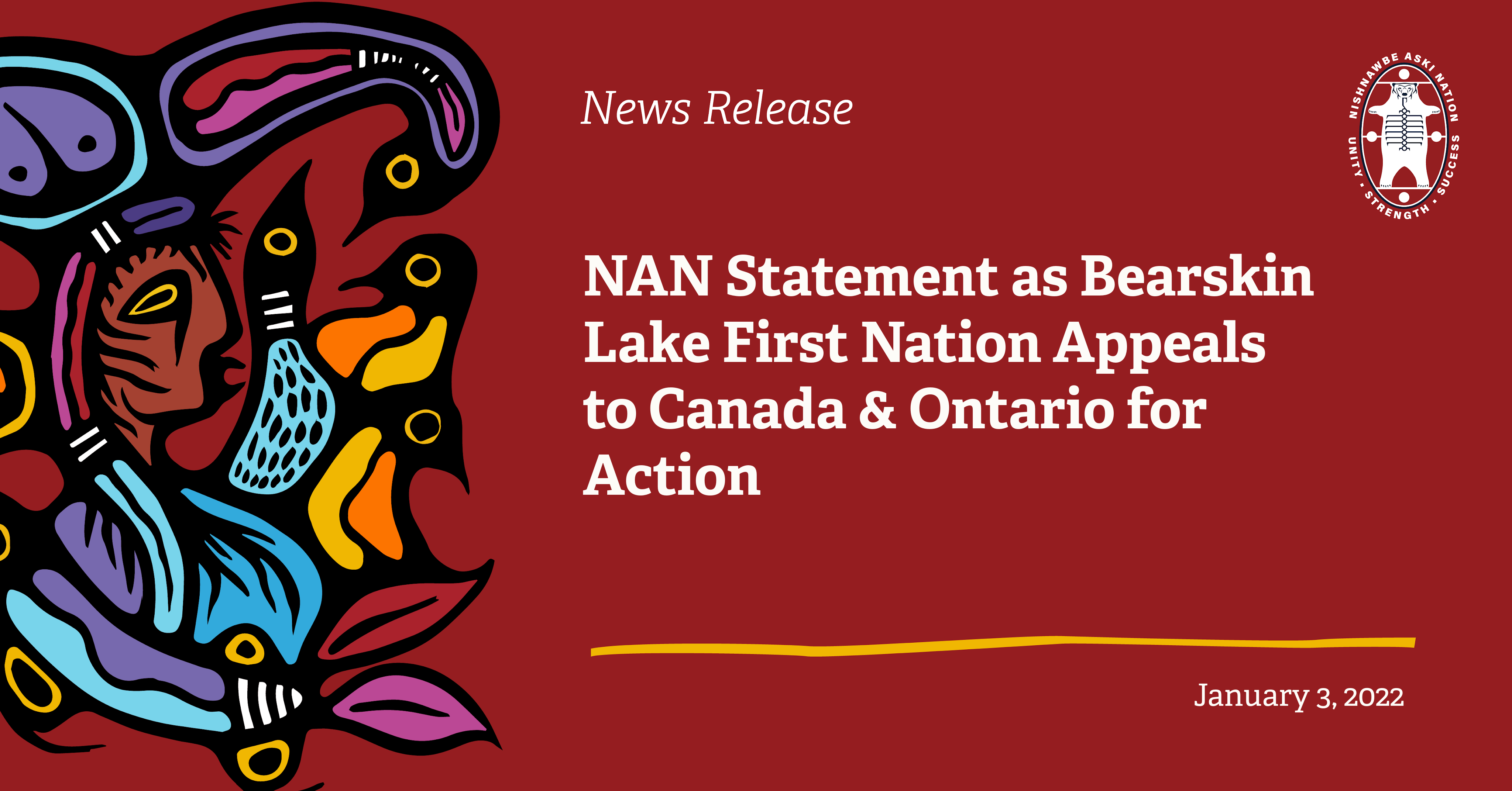 NAN Statement as Bearskin Lake First Nation Appeals to Canada & Ontario ...