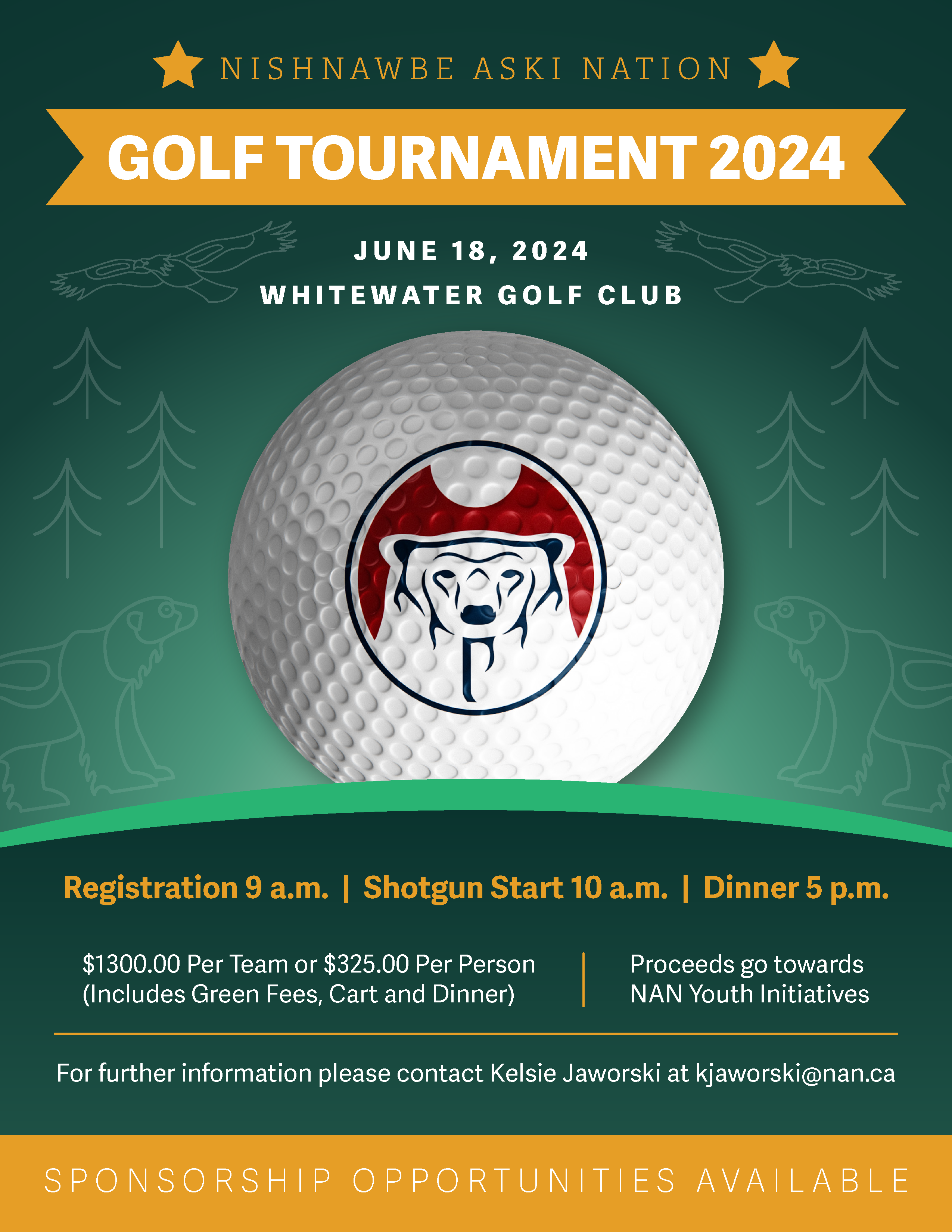 NAN Golf Tournament 2024 - Nishnawbe Aski Nation