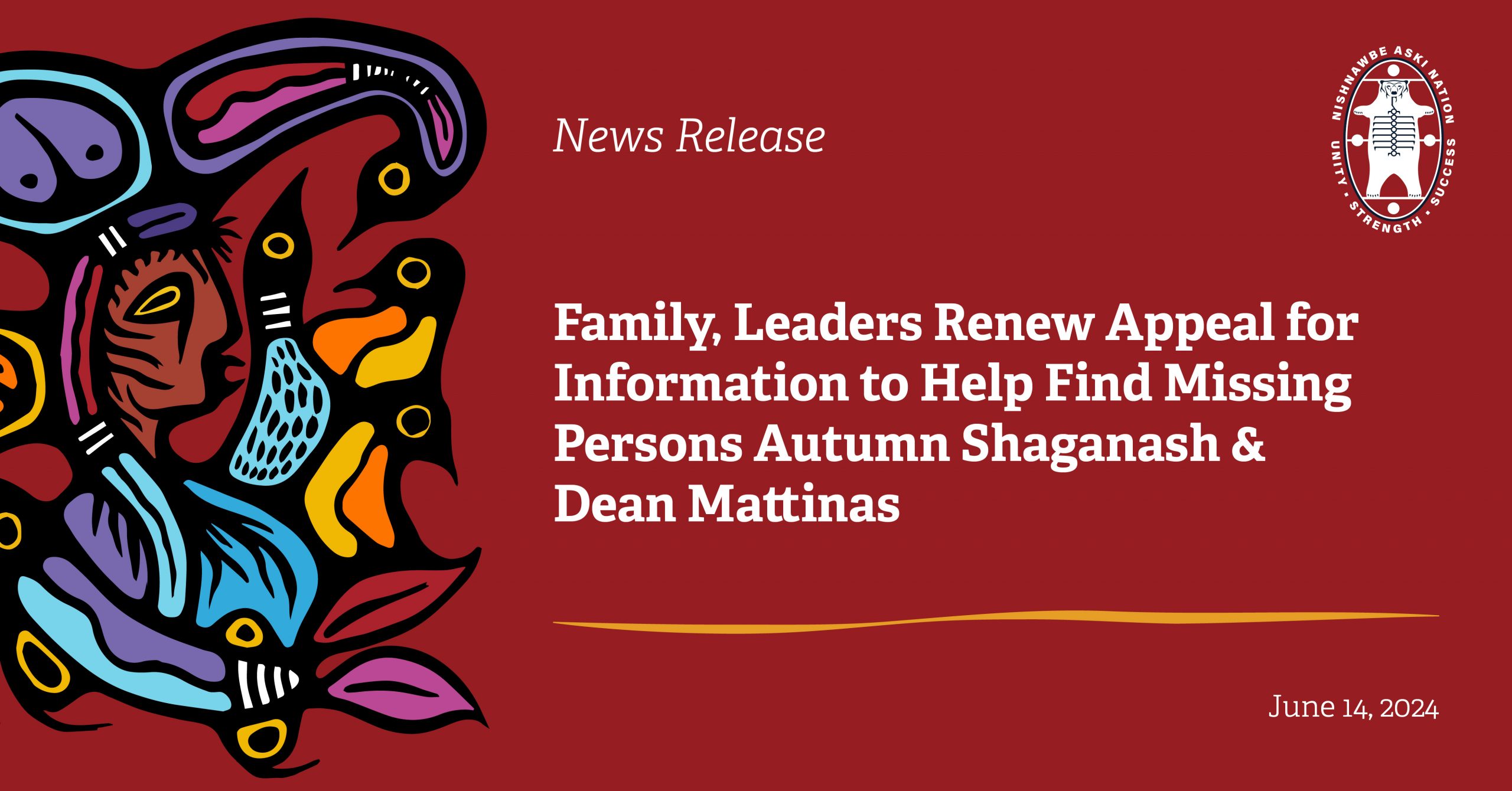 Family, Leaders Renew Appeal for Information to Help Find Missing ...