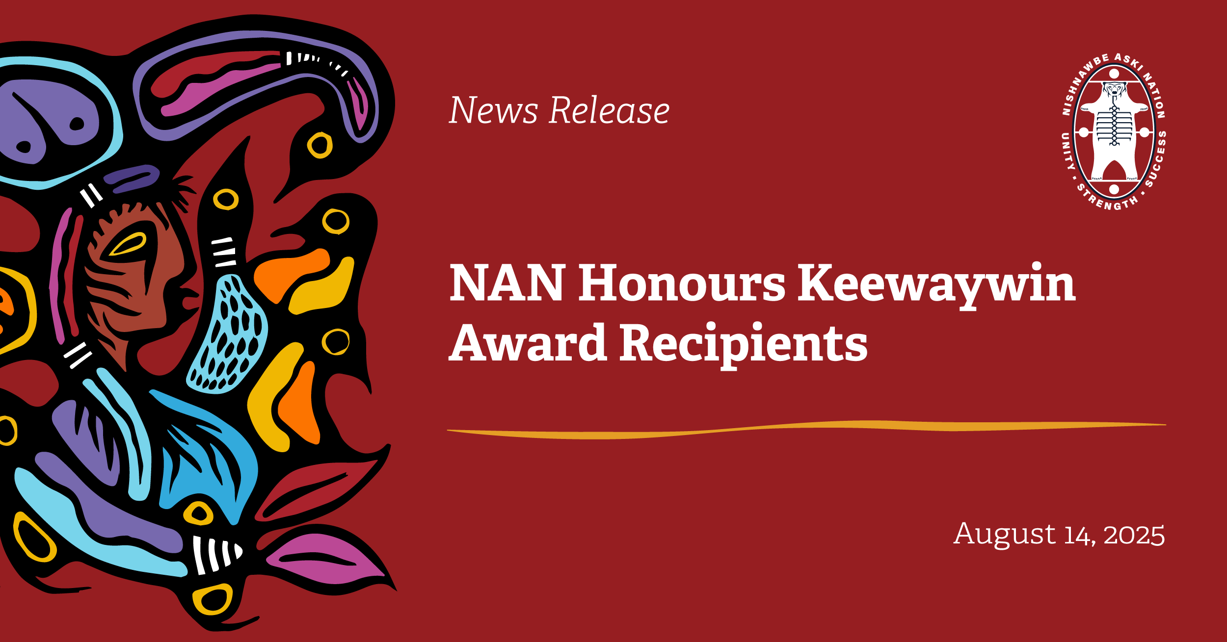 NAN Honours Keewaywin Awards Recipients - Nishnawbe Aski Nation